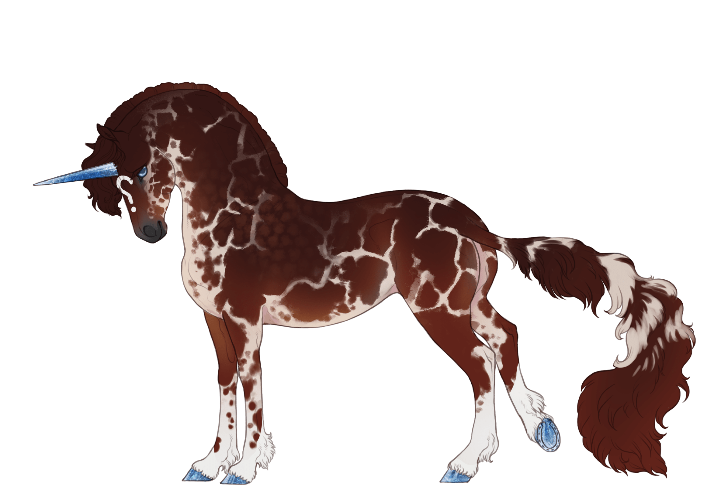 Wild Merle - Boucle Unicorn